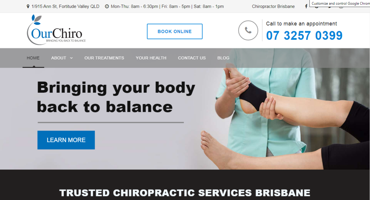 Our Chiro • Practice Results